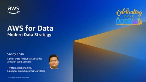 Data Platform Migration and Modernization on AWS | PPT