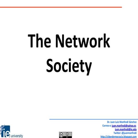 Session 2 the network society | PPTX