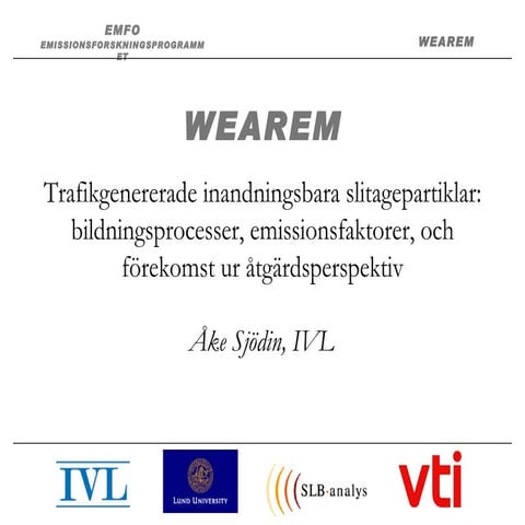 Session 33 Åke Sjödin | PPT