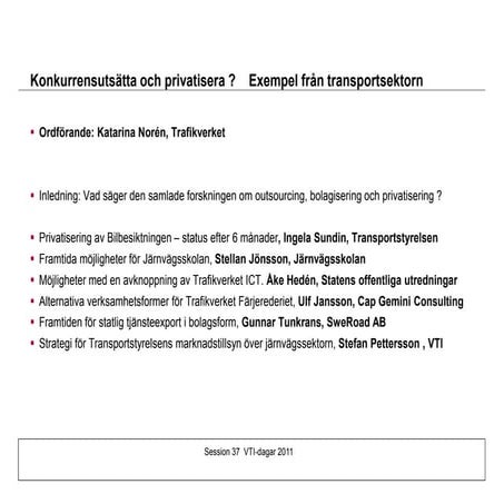 Session 37 Katarina Noren | PPT