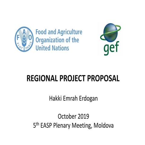 Discussion of the GEF7 regional project on "Conduct the balance between ...