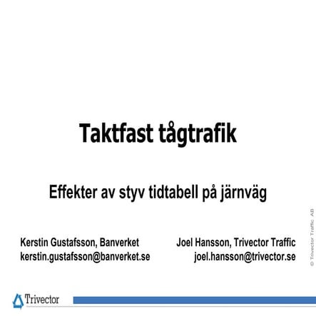 Session 3 Kerstin Gustafsson | PPT