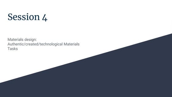 MATERIALS' DEVELOPMENT BY BRIAN TOMLINSON | PPT