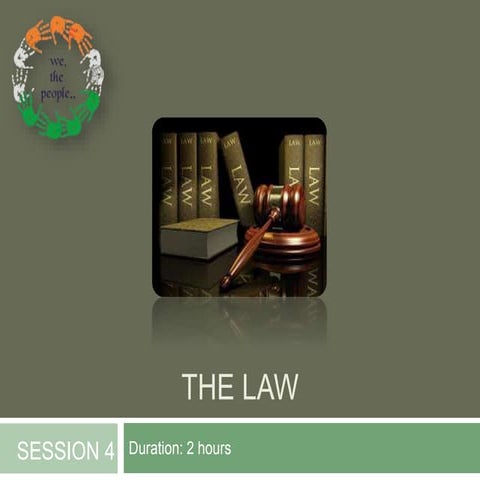 Session 4 - The Law | PPT