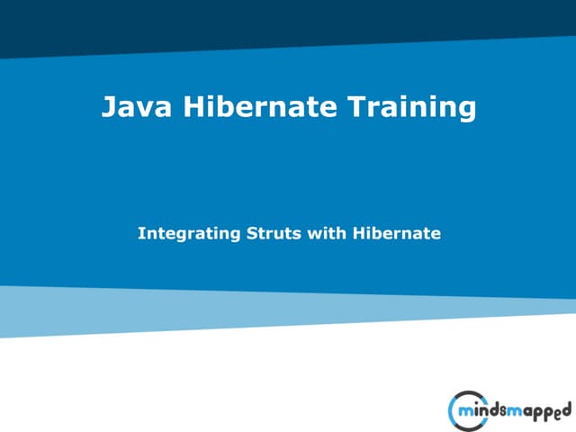 Struts 2 Hibernate Integration Ppt 9123