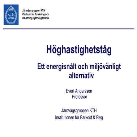 Session 43 Evert Andersson | PPT