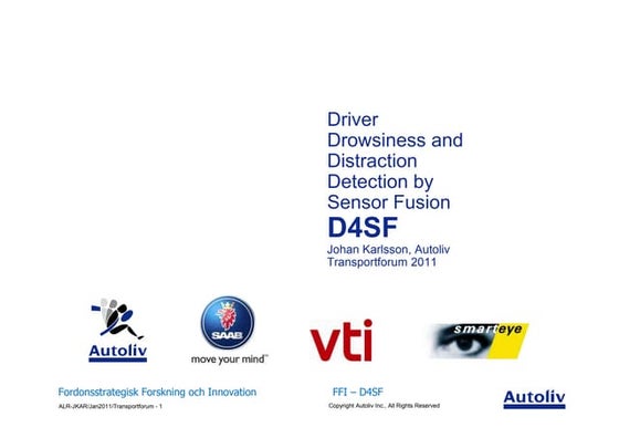 Driver drowsiness detection | PPT