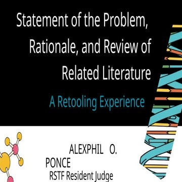 SESSION 4 RATIONALE AND LITERARE REVIEW.pptx