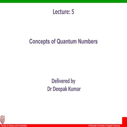 QUANTUM numbers for high school chemistry.pptx