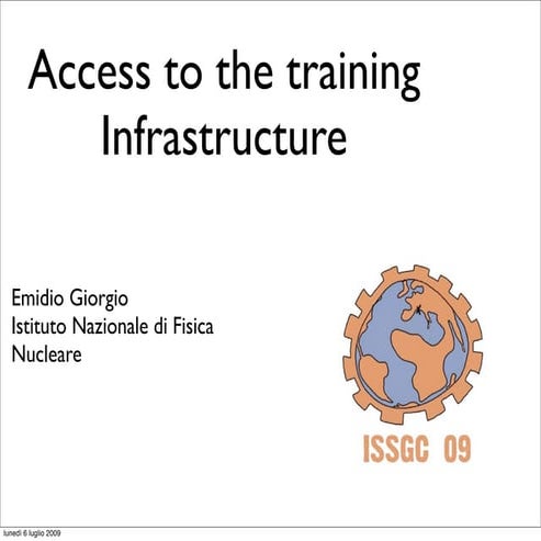 Session5 T Infr Access Emidio | PPT