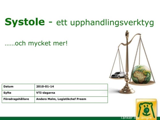 Session 52 Magnus Jäderberg | PPT