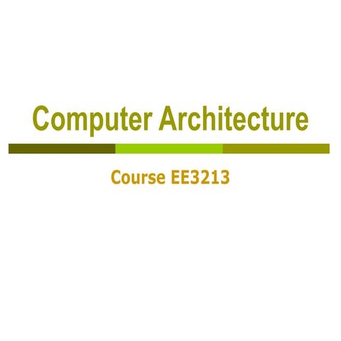 Performance Terminology And Models Computer Architecture Ppt