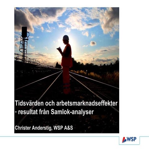 Session 6 Christer Anderstig | PPT