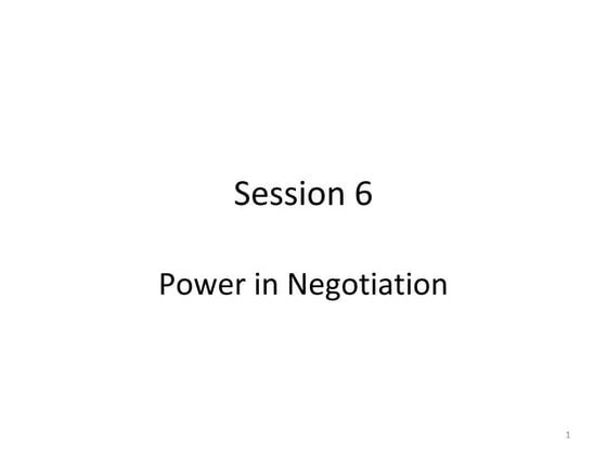 power and negotiation.ppt