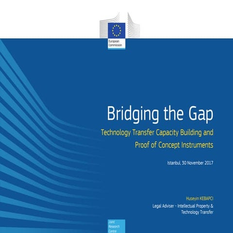 Session 7: Technology transfer capacity building and proof of concept ...