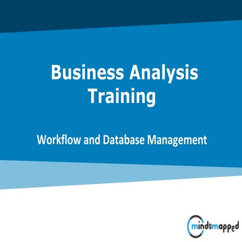 Workflow And Database Management | Ppt