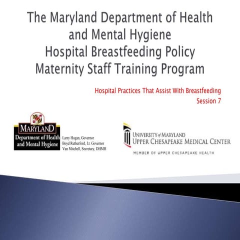 Session 7 Hospital Practices That Assist With Breastfeeding 2016 Ppsx