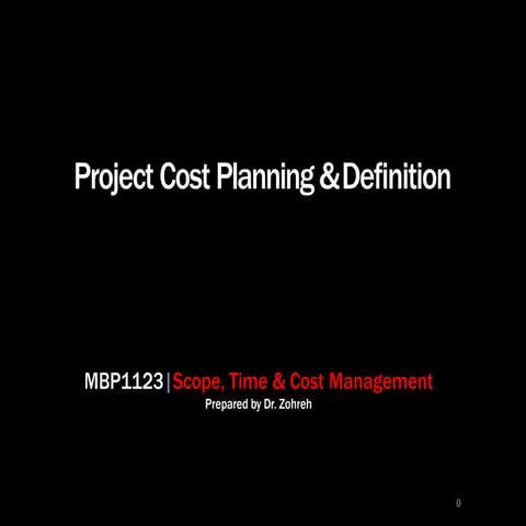 Life cycle costing | PPTX