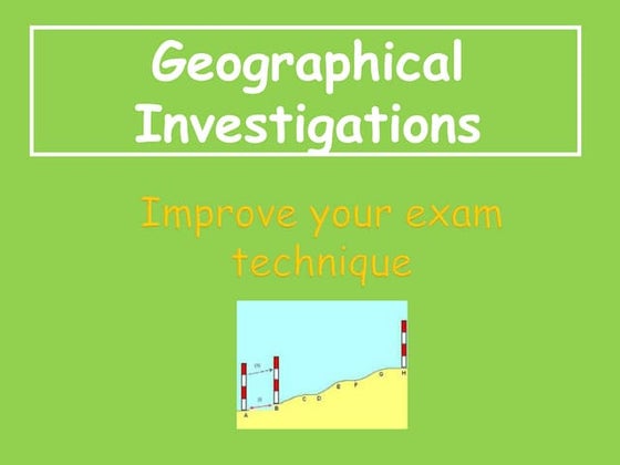 How to ace 8 mark questions for EDUQAS Geography GCSE B | PPTX