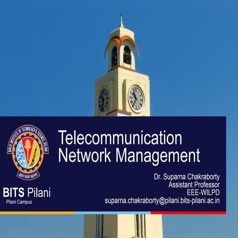 Telecom Management Solution for Session 9 | PPT