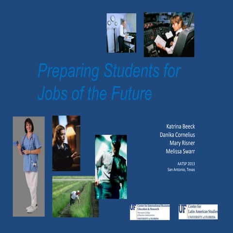 Preparing Students for Jobs of the Future | PPTX
