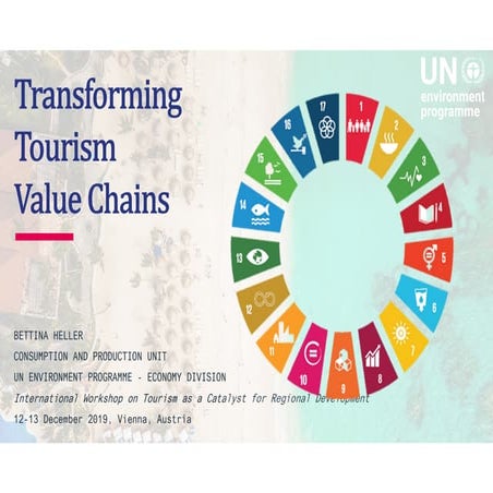Session i Transforming Tourism Value Chains | PDF