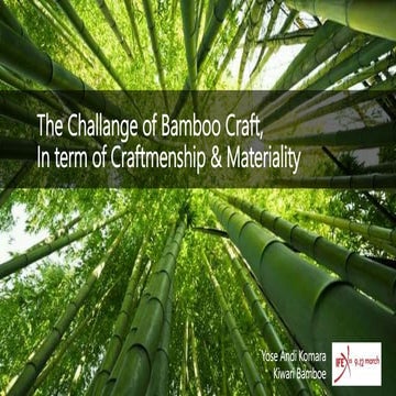 bamboo craft | PPTX