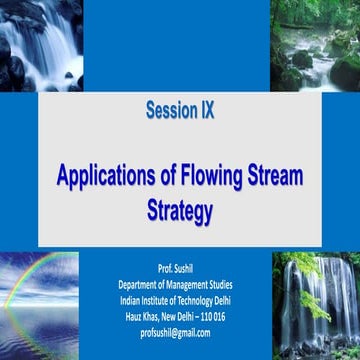 Session IX_Applications of Flowing Stream Strategy.pptx