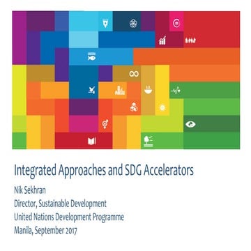 Overview of Integrated Approaches and SDG Accelerators | PPT