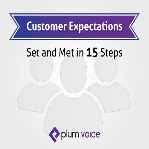 Customer Expectations: Set and Met in 15 Steps | PPT