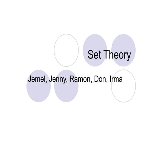 Discreet_Set Theory | PPT | Programming Languages | Computing