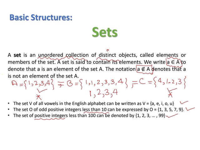 Kinds of Sets, Null sets, Unit sets, Equal sets, Disjoint sets, Joint ...