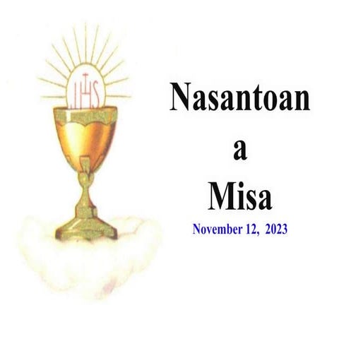 ILOCANO PRAYER Mamatiak, Amami, Ave Maria, Gloria | PPTX