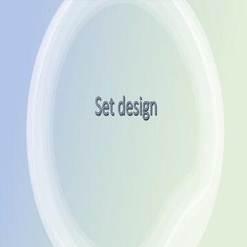 Set design digital media PowerPoint | PPT