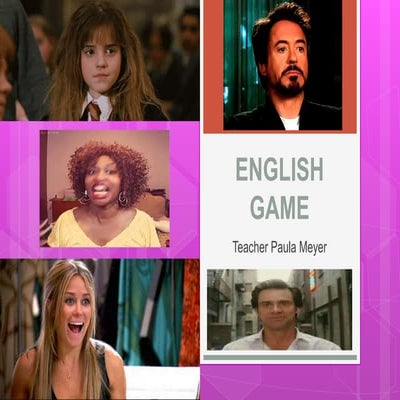 English Game - Comparatives | PPT