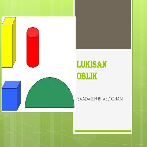 Set induksi lukisan oblik | PPTX