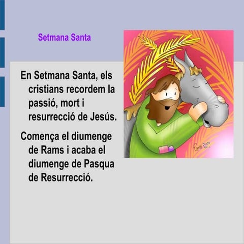 Setmana Santa | PPTX