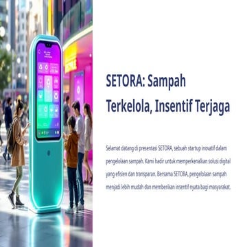 SETORA_ Sampah Terkelola, Insentif Terjaga.pptx