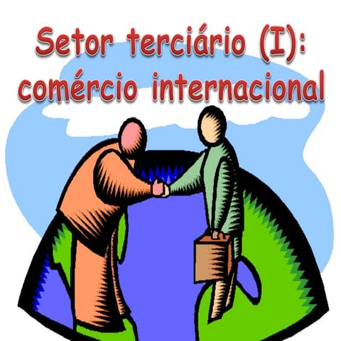 Setor terciário II | PPT | Download Gratuito