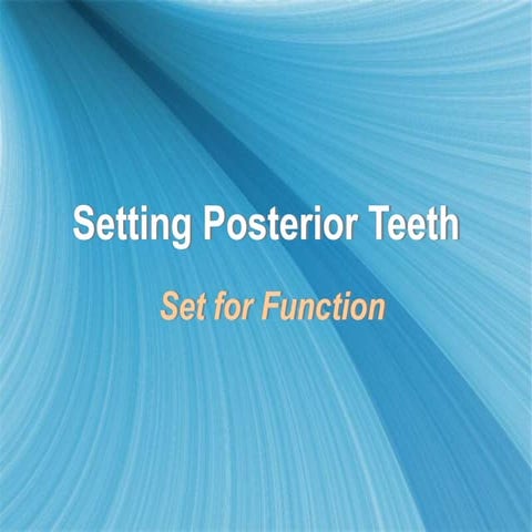 Set Posterior Teeth Ling & Monopl.ppt