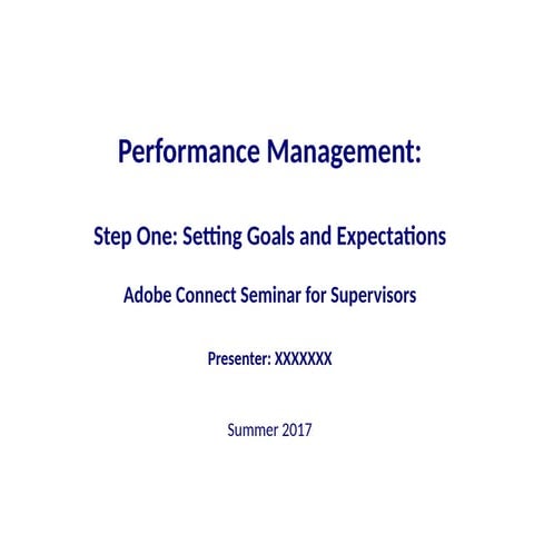 Performance Management Powerpoint Presentation Slides | PDF