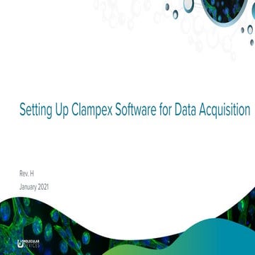 Setting up clampex for data acquisition updates | PPT