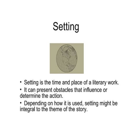 Types of Setting | PPT