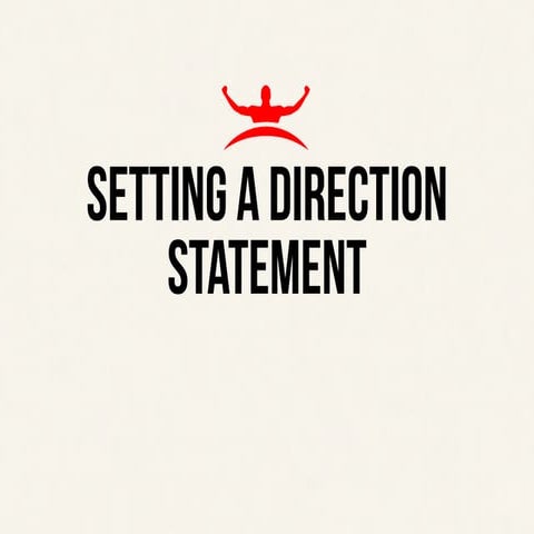 Setting a direction statement | PDF