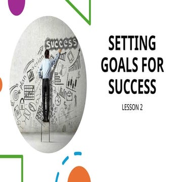 Understanding the Self-SETTING GOALS FOR SUCCESS.pptx