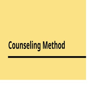 METHOD COUNSELING.pptx