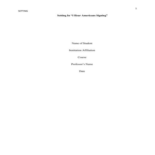 I hear America Singing | PPTX