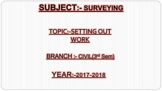 Lec. 11 setting out simple circular curve | PDF | Physics | Science