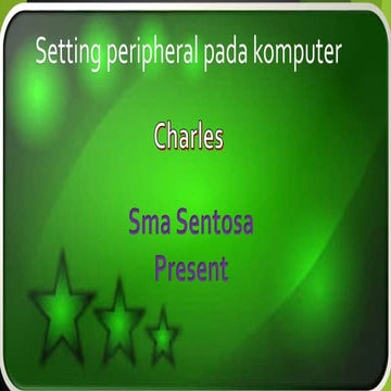 MATERI TIK SETTING PERIPHERAL | PPTX