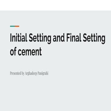 Setting time of cement.pptx